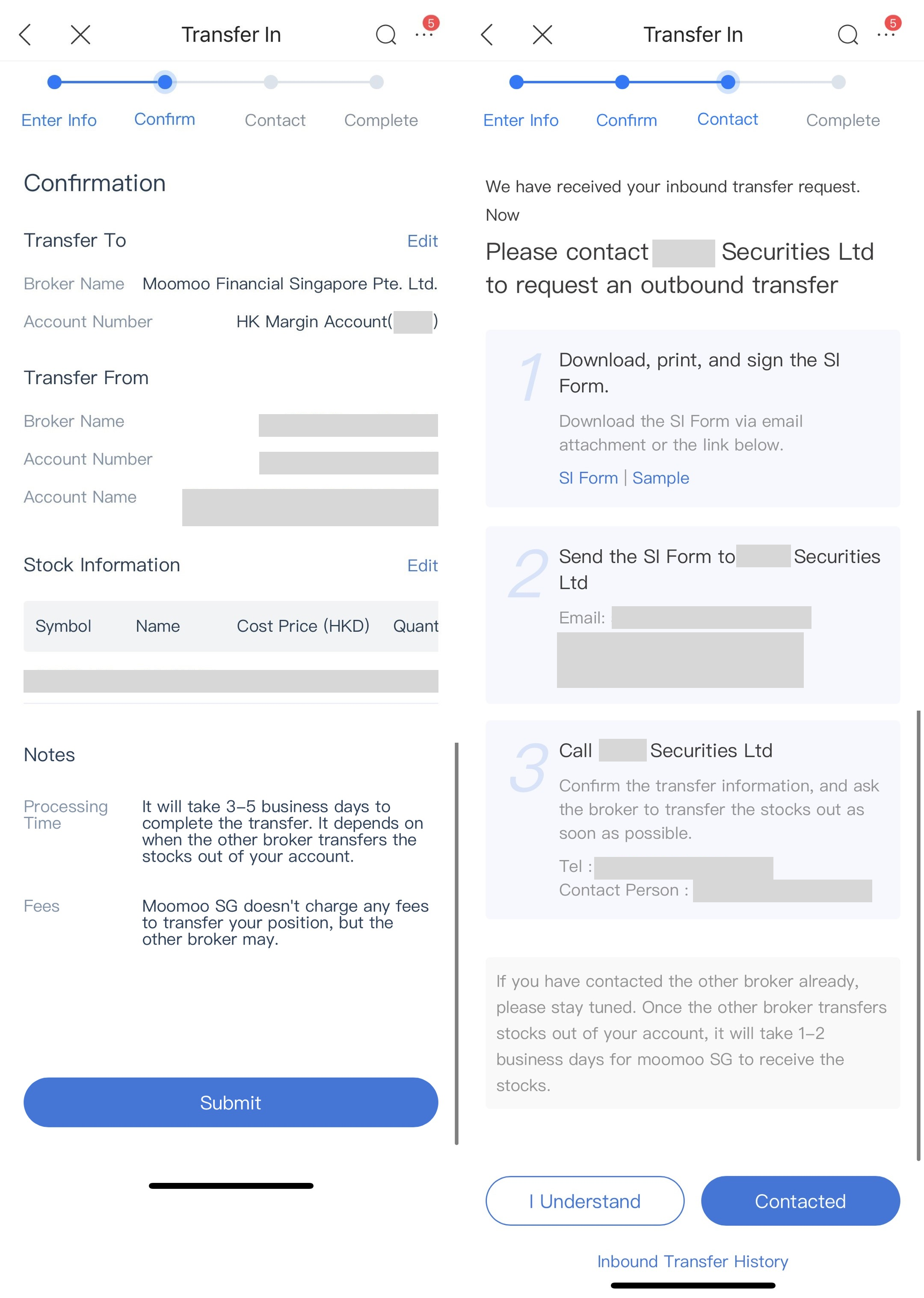How to transfer stocks to Moomoo Financial Singapore Pte. Ltd.-moomoo ...